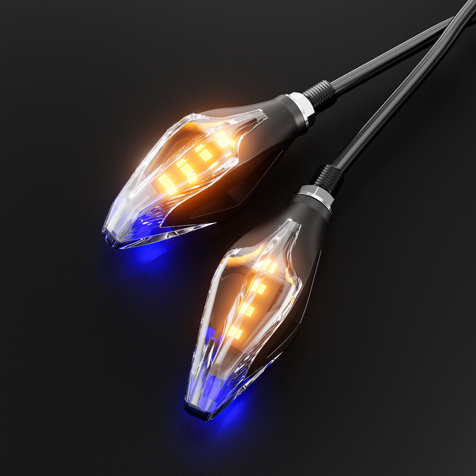 CrystalArrow LED Turn Signals – Dynamic Sequential Indicators | Univer – EVMOD